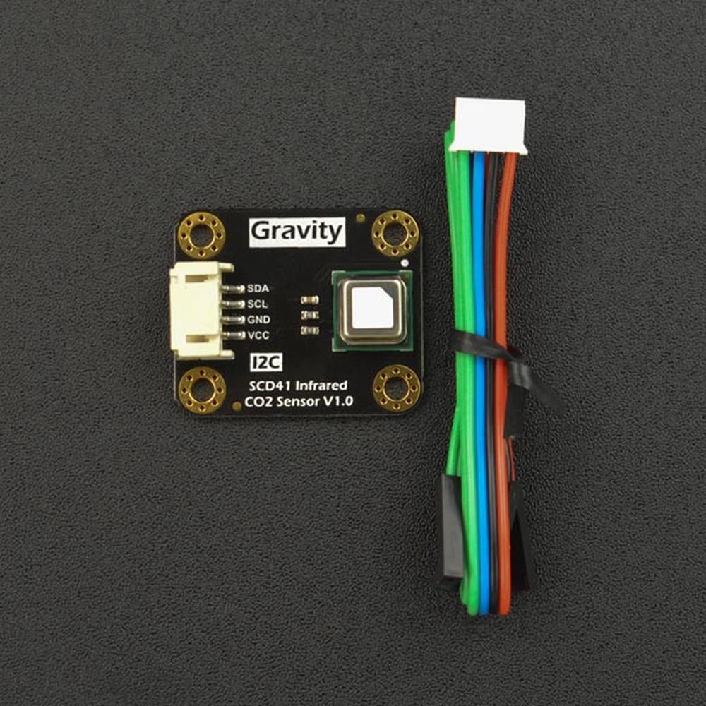 Gravity: I2C SCD41 Infrared Carbon Dioxide / CO2 Sensor (400 - 5000 ppm ...