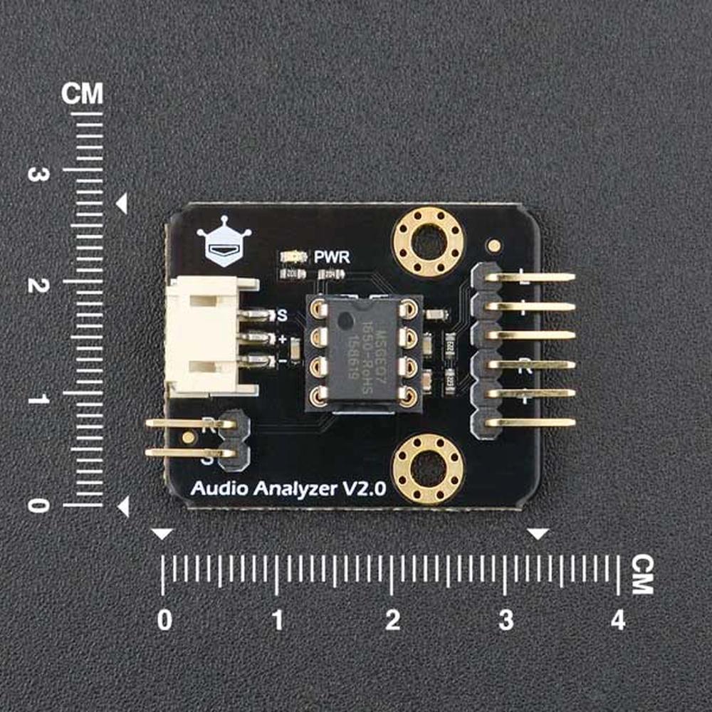 DFRobot Innovativ ljudanalysatormodul med MSGEQ7 grafiskt ...