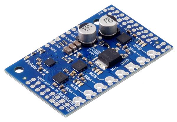 Motoron M3s256 Triple Motor Controller Shield Arduino Ei Liittimiä Opencircuit