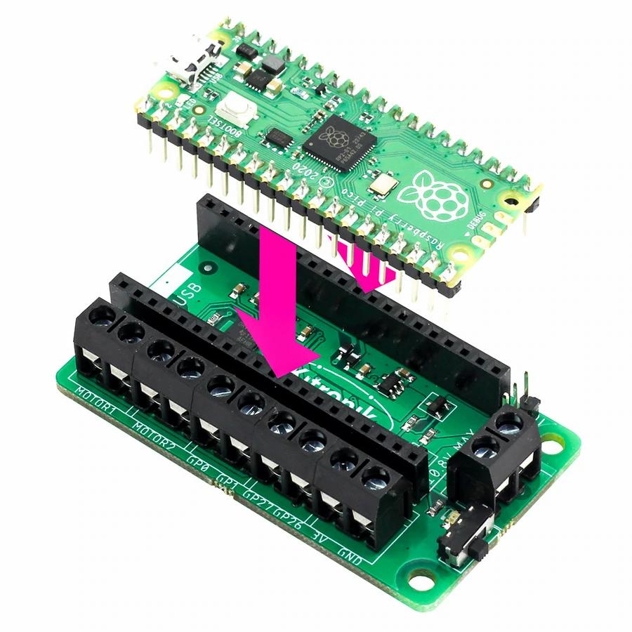 Kitronik Motor Driver Board for Raspberry Pi Pico - Opencircuit