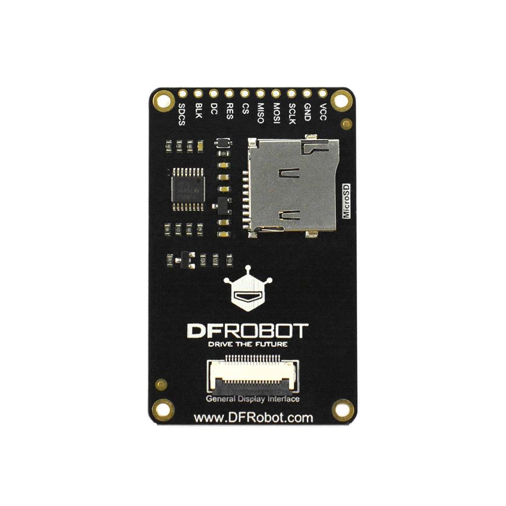 DFRobot Fermion: 1,8" 128x160 IPS TFT LCD display met MicroSD ...