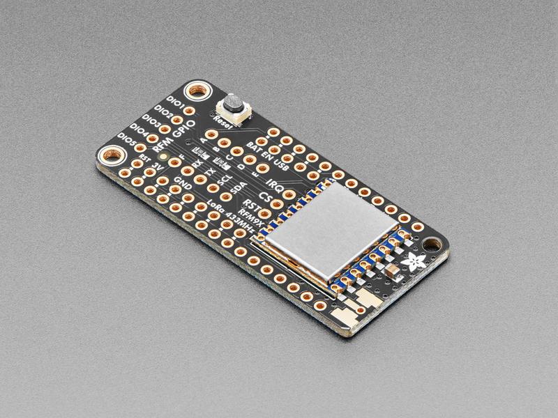 Adafruit LoRa Radio FeatherWing - RFM95W 433 MHz - Opencircuit