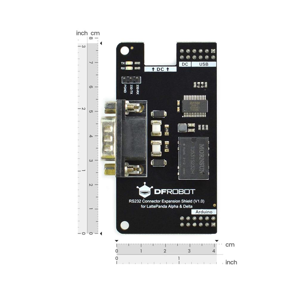 DFRobot RS232-connector shield voor LattePanda Alpha&Delta - Opencircuit