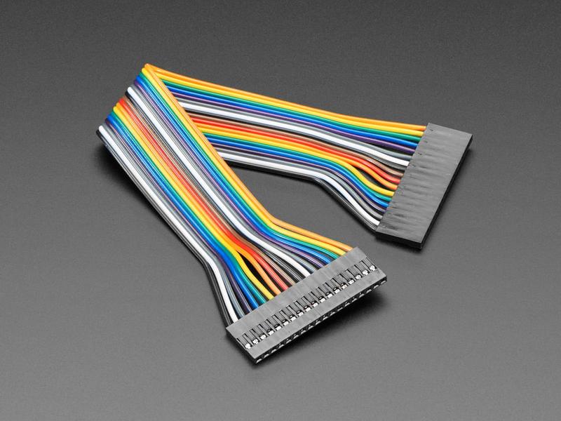 Adafruit 2,54 mm 0,1" Pitch 18-pins jumper - 20 cm lang - Opencircuit