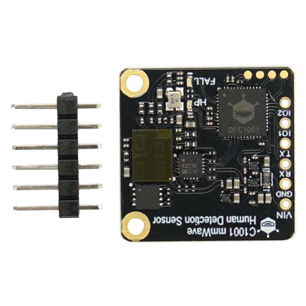 C1001 60GHz mmWave Indoor Fall Detection Sensor for Arduino / ESP32 / micro:bit (11 Meters ...