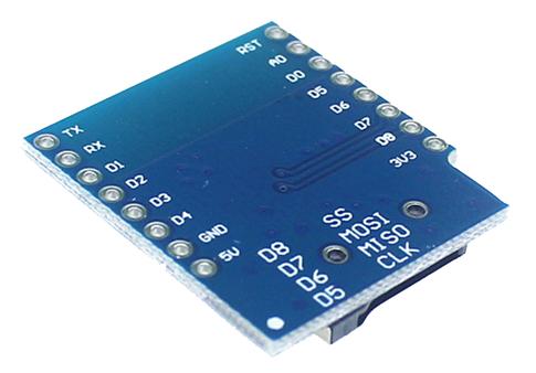 WeMos D1 mini Micro SD Shield - Opencircuit