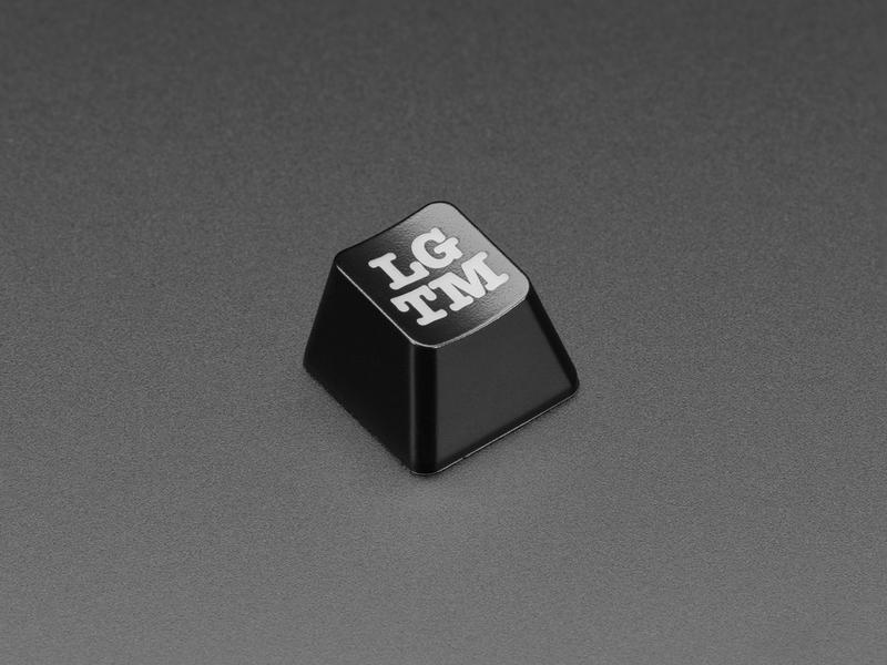 Adafruit Touche de clavier phosphorescente gravée avec l'acronyme LGTM ...