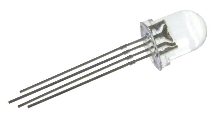 Opencircuit RGB 10mm led (common cathode) - 10 stuks