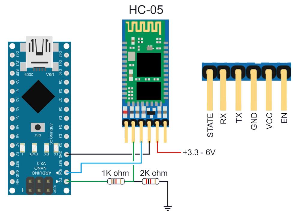 Módulo Bluetooth Hc 05 Com Adaptador Clone Opencircuit