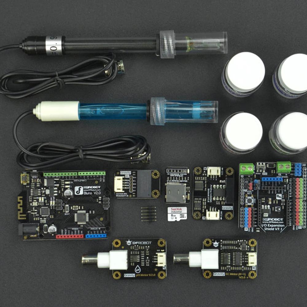 DFRobot Gravity: KnowFlow Basic Kit – DIY Water Monitoring Basic Kit - Opencircuit