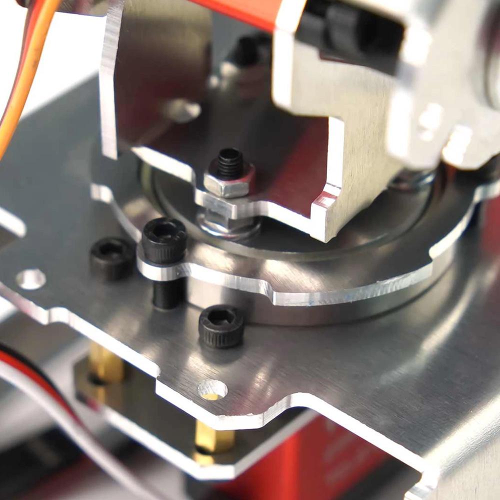 DFRobot 6-DOF Robotic Arm V2 with 25kg Torque Servo Motors and Aluminum ...