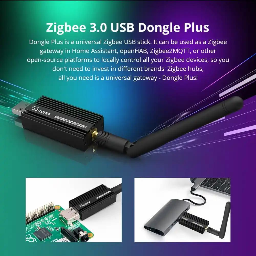 Dongle USB Sonoff Zigbee 3.0 Plus ZBDongle-E - Opencircuit Dongle USB Sonoff Zigbee 3.0 Plus ZBDongle-E - Opencircuit