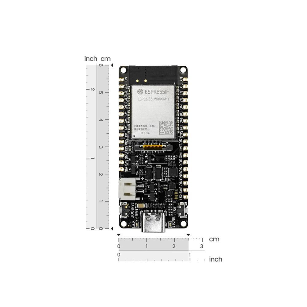 DFRobot FireBeetle 2 ESP32-C5 IoT Development Board (2.4 / 5GHz Wi-Fi 6 ...
