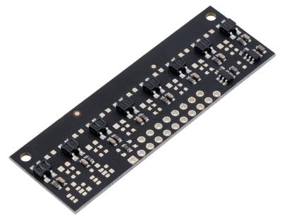 Pololu QTR-MD-08RC Reflectance Sensor Array: 8-Channel, 8mm Pitch, RC ...