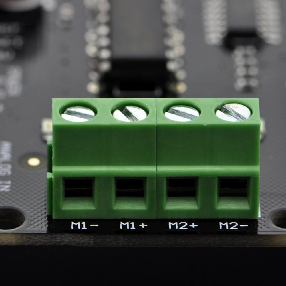 DFRobot DC motor shield Arduino met L293-chip - Opencircuit