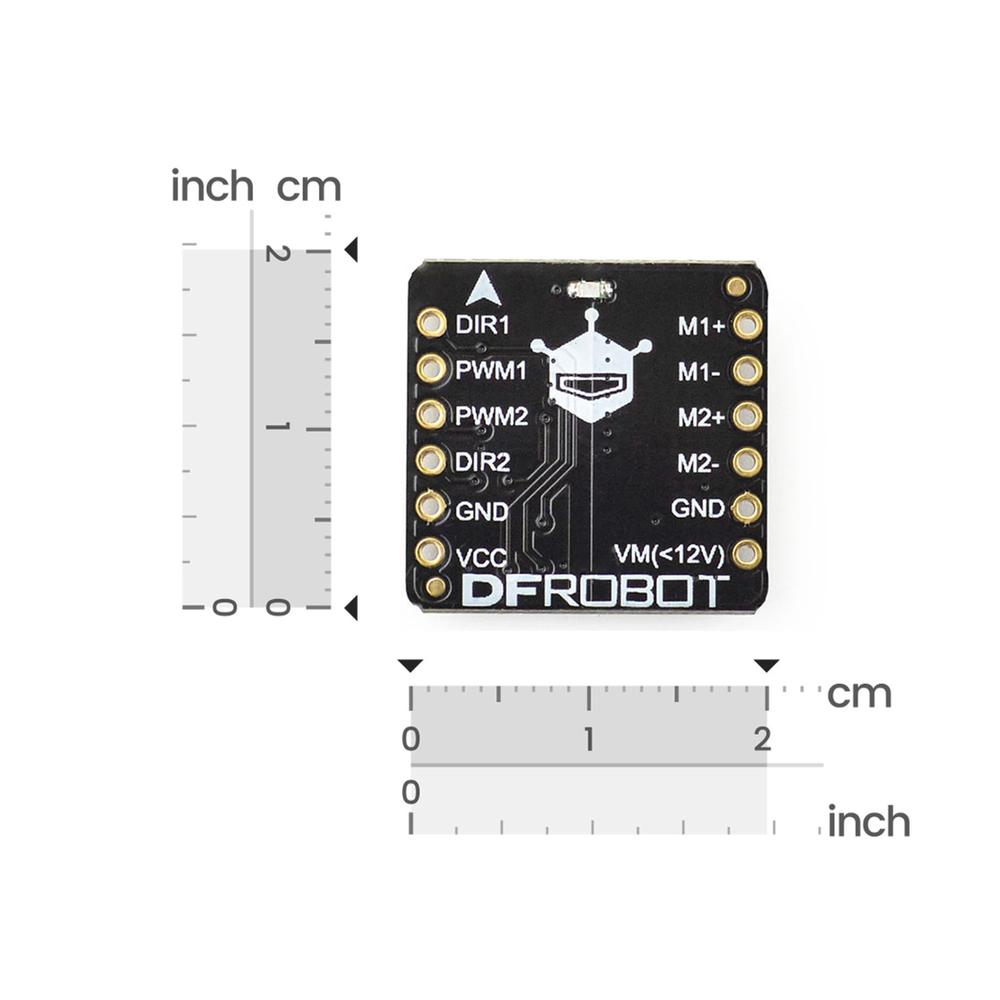 DFRobot Dual Way DC motor driver TB6612FNG IC - Opencircuit