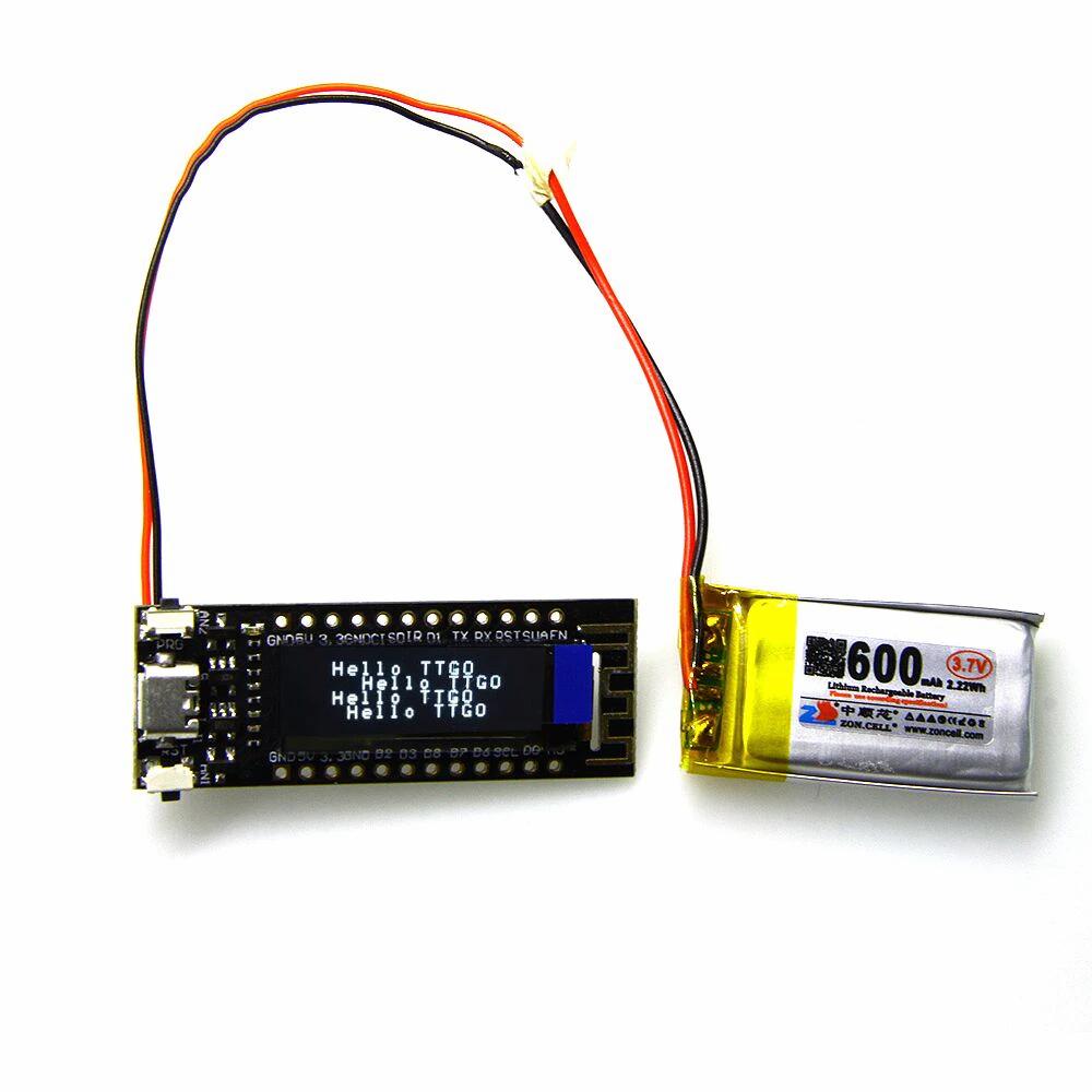 LILYGO® TTGO ESP8266 0,91 inch OLED voor Arduino voor board ...