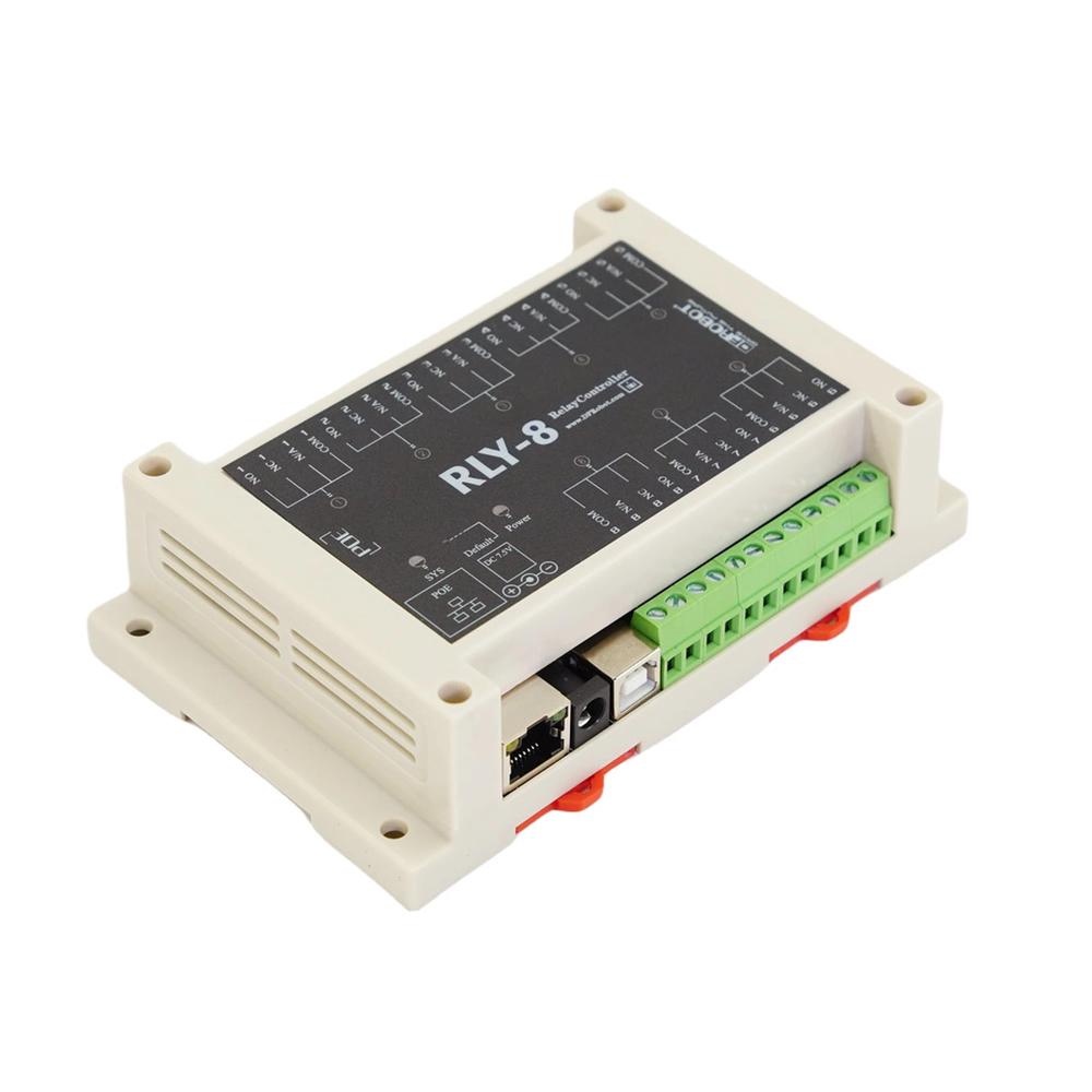 DFRobot RLY-8-POE - Contrôleur de relais USB 8 canaux pour applications ...