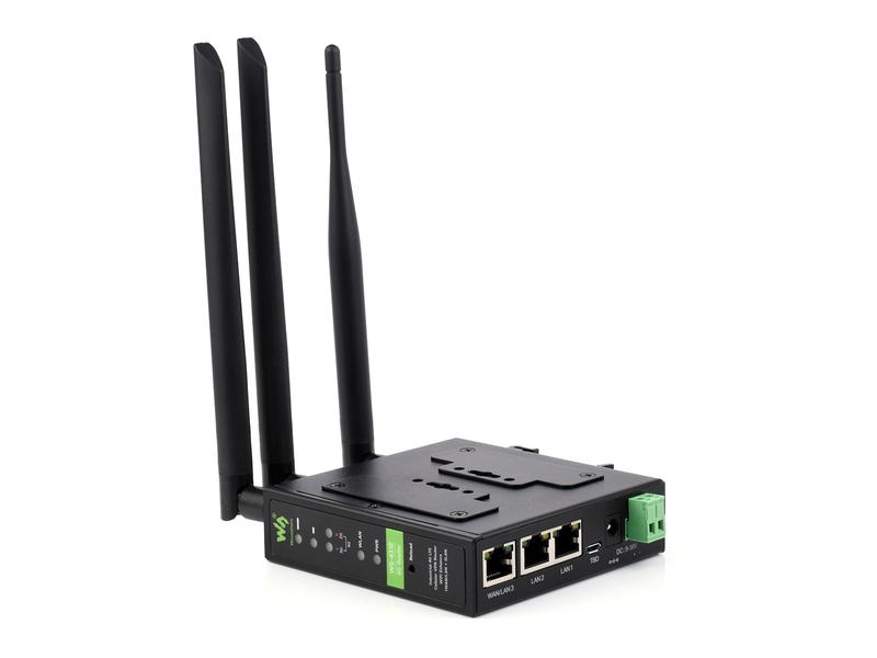 Waveshare Industrial 4G LTE Router, multiple VPN protocols support, 3 ...