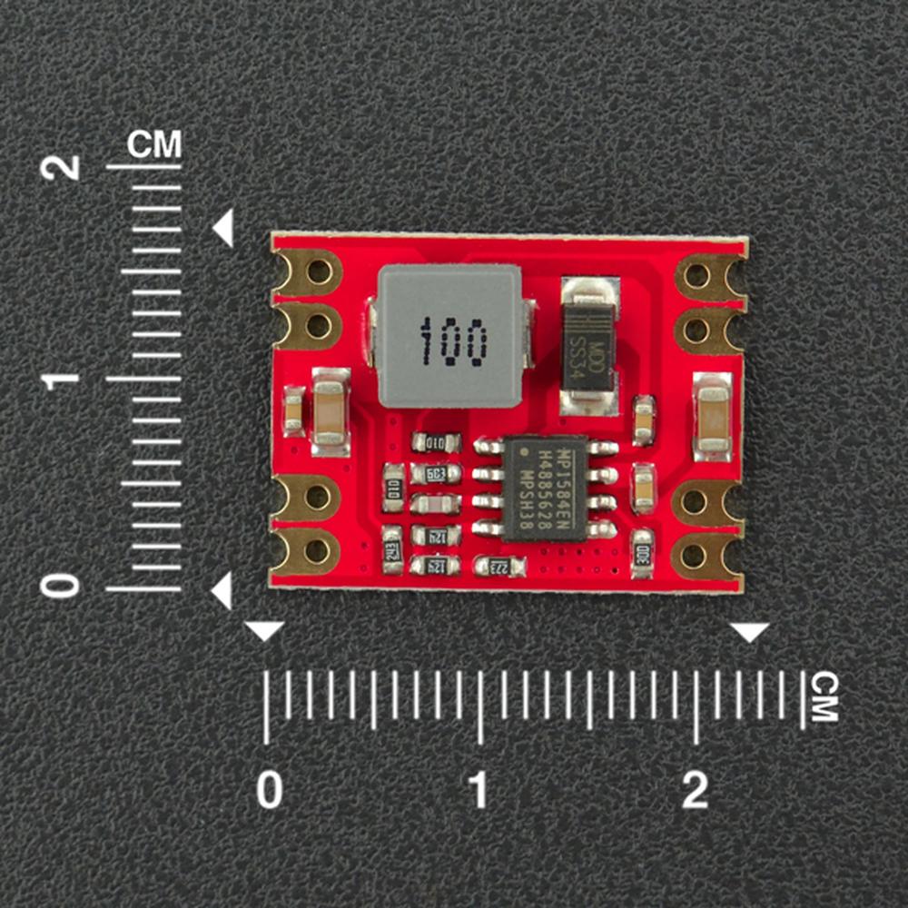 DFRobot DC-DC Buck-Mode strømmodul (5,5~28V til 3,3V 2,4A) - Opencircuit