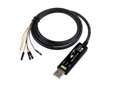 Waveshare Cable serial USB a TTL (D) industrial, chip original FT232RNL ...