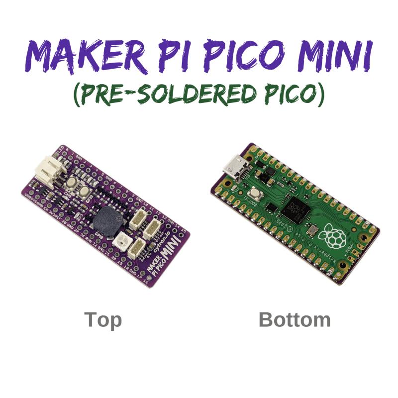 Maker Pi Pico Mini Pico Pre Saldato Opencircuit