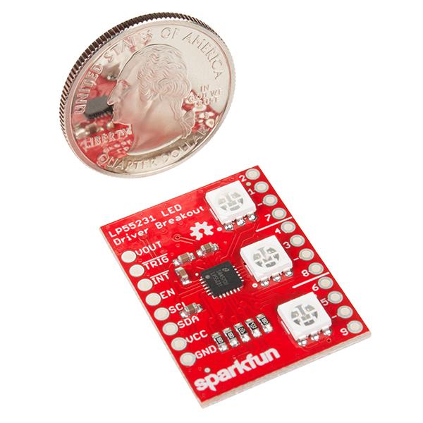 Breakout del driver LED Sparkfun - LP55231 - Opencircuit
