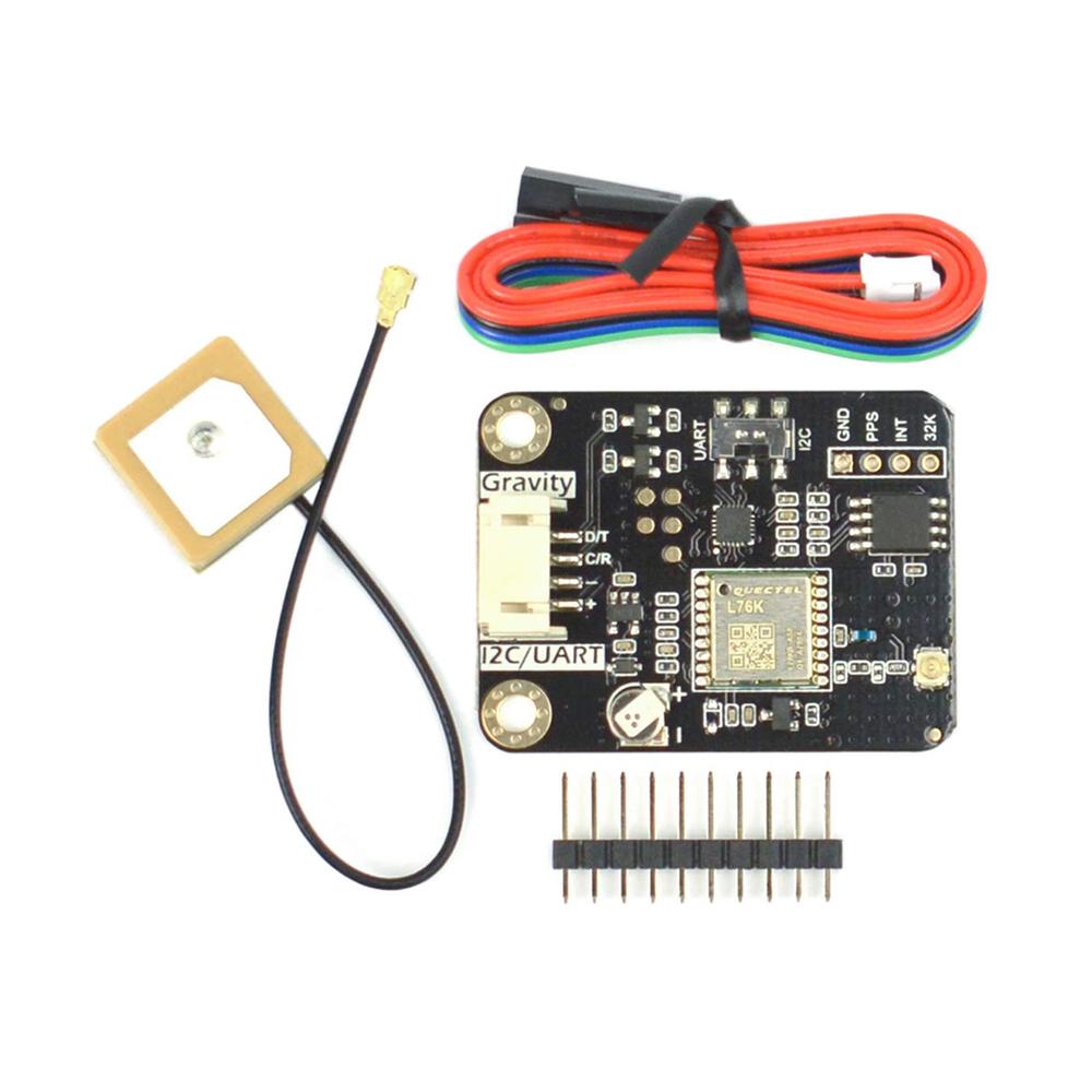 DFRobot Gravity: Modulo di posizionamento GNSS GPS BeiDou con RTC - I2C&UART - Opencircuit