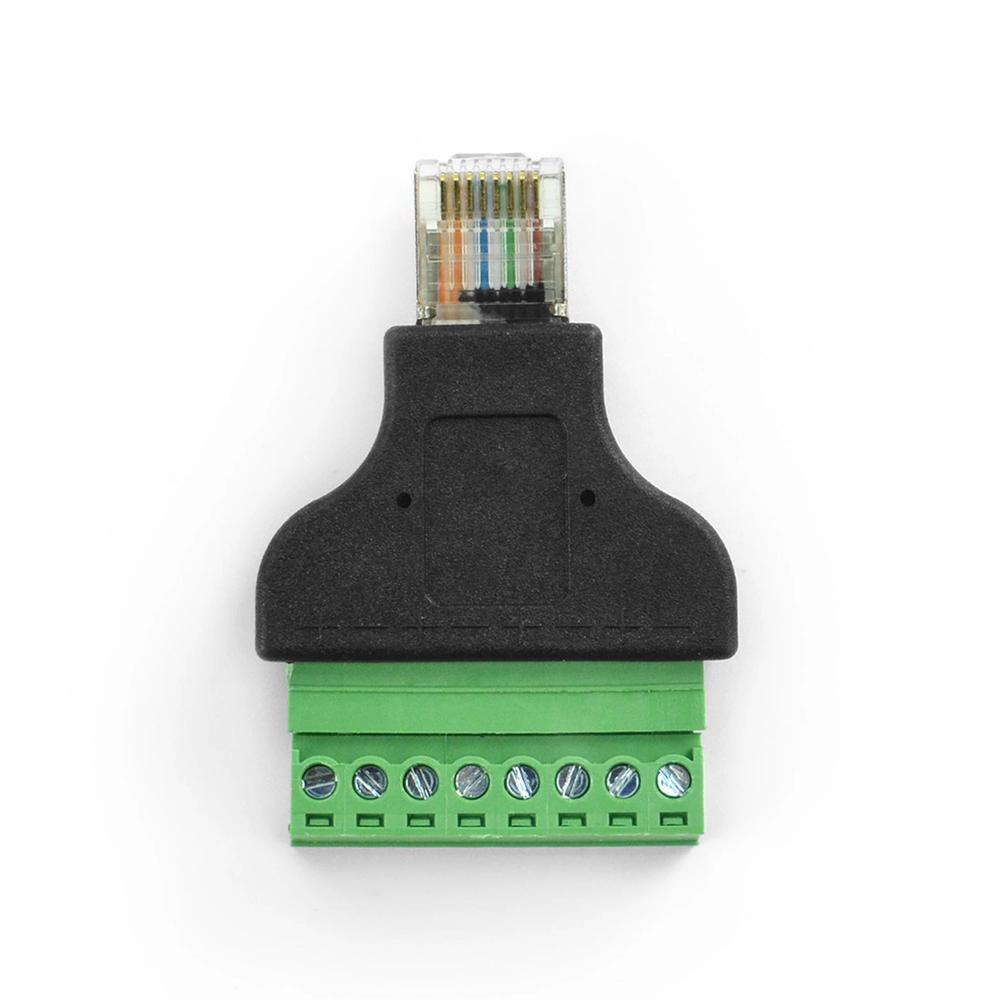 Ethernet RJ45 Male Plug Terminal Block - Opencircuit