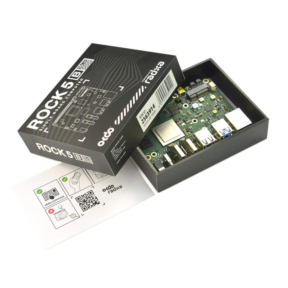 DFRobot ROCK Pi 5B Model - Rockchip RK3588 ARM SoC Single Board ...
