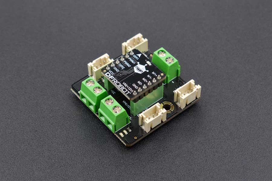 Gravity: 2x1.2A DC Motor Driver with Gravity Connector (TB6612FNG ...