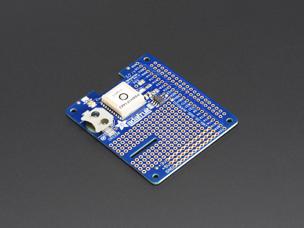 Adafruit Ultimate GPS HAT for Raspberry Pi A+/B+/Pi 2/3/4/Pi 5 ...