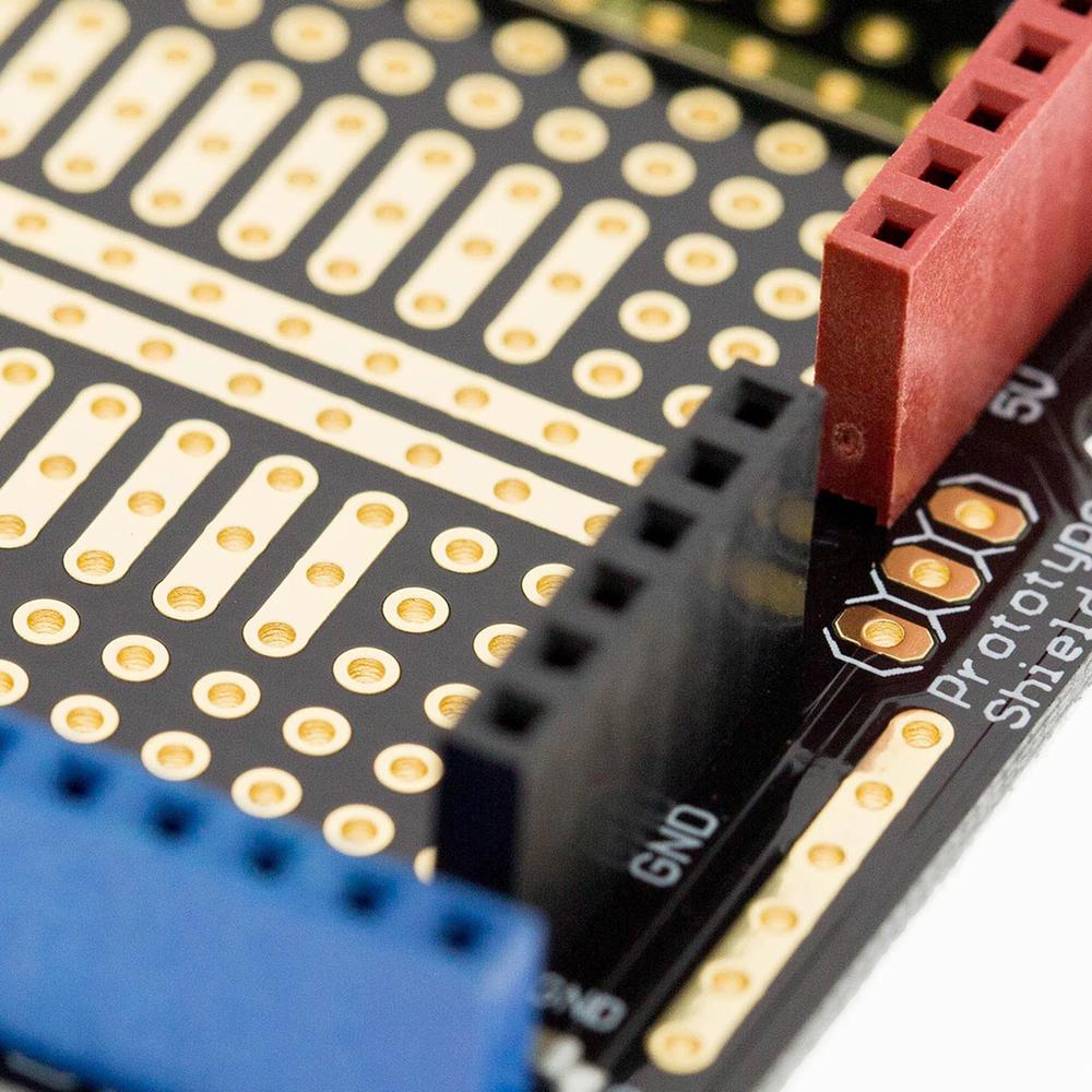 DFRobot Shield di prototipazione versatile per Arduino con mini breadboard - Opencircuit