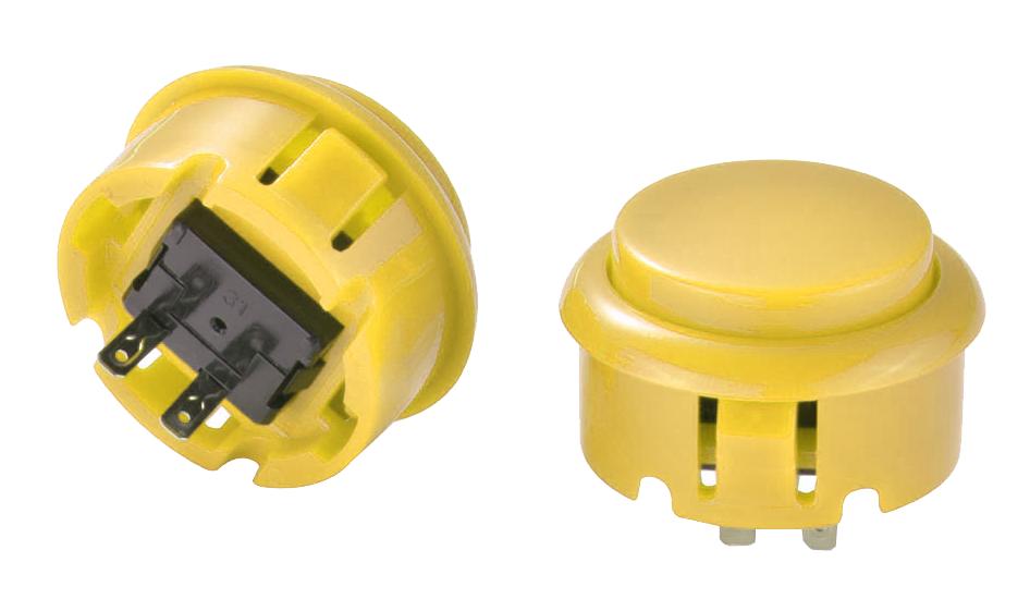 Opencircuit Arcade push button 30mm - yellow