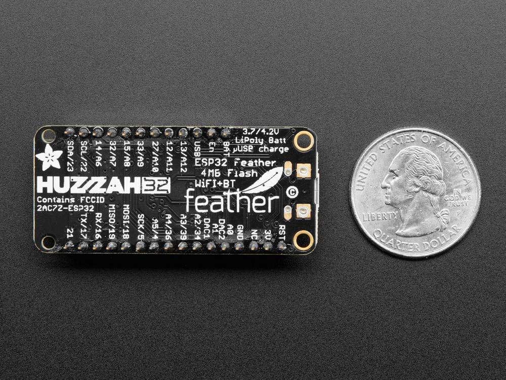 Assemblato Adafruit HUZZAH32 – ESP32 Feather Board - Opencircuit