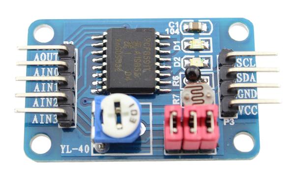 Módulo convertidor AD/DA PCF8591 - Opencircuit