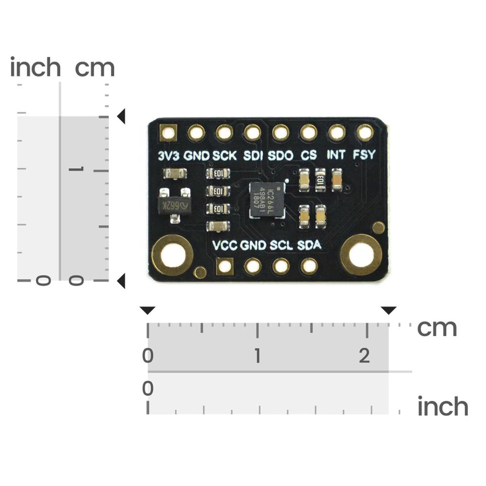Fermion: ICG 20660L Accel+Gyro 6-Axis IMU Module (Breakout) - Opencircuit