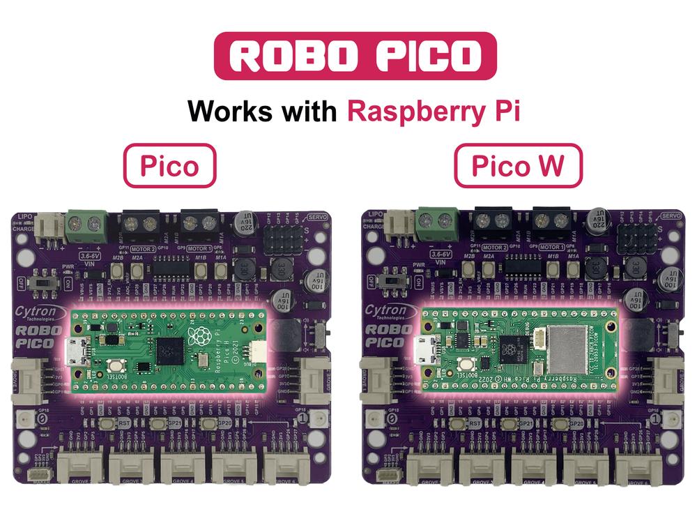 Robo Pico Simplifying Robotics For Raspberry Pi Pico Pico W Opencircuit