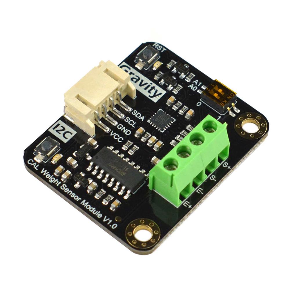 DFRobot Gravedad: Kit de sensor de peso I2C de 1 kg - HX711 - Opencircuit