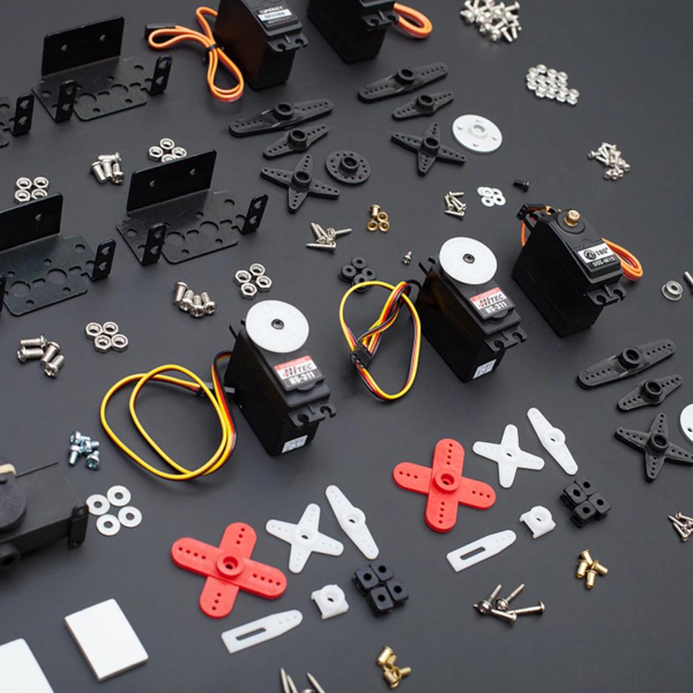 DFRobot Little Gripper Robotic Arm - 5 vrijheidsgraden, geavanceerde ...