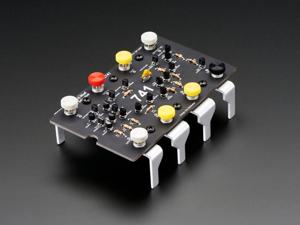 Adafruit Evil Mad Scientist Labs XL741 Discrete Op-Amp Kit - Opencircuit