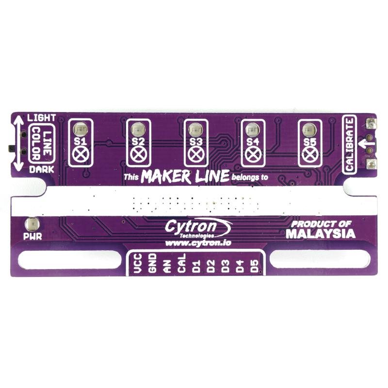 Cytron Maker Line: Simplifying Line Sensor For Beginner - Opencircuit