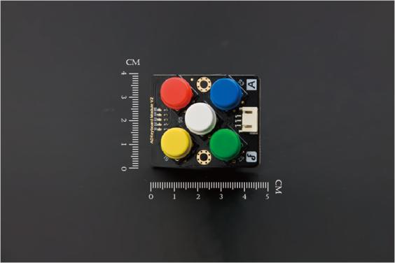 DFRobot Gravity : module de clavier analogique ADKeyboard V2 - Opencircuit