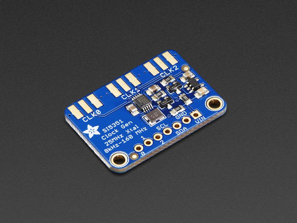 Adafruit Si5351A Clock Generator Breakout Board - 8KHz till 160MHz ...