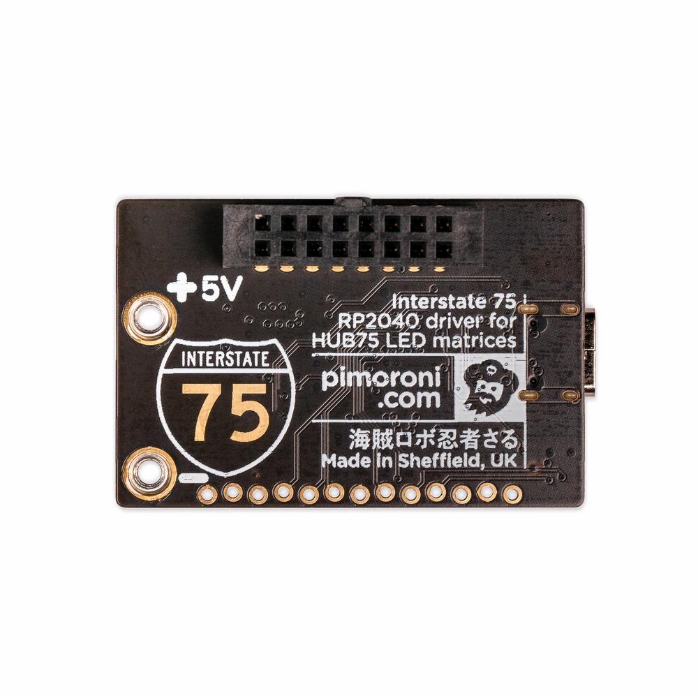 Pimoroni Interstate 75 - RGB LED Matrix -ohjain - PIM584 - Opencircuit