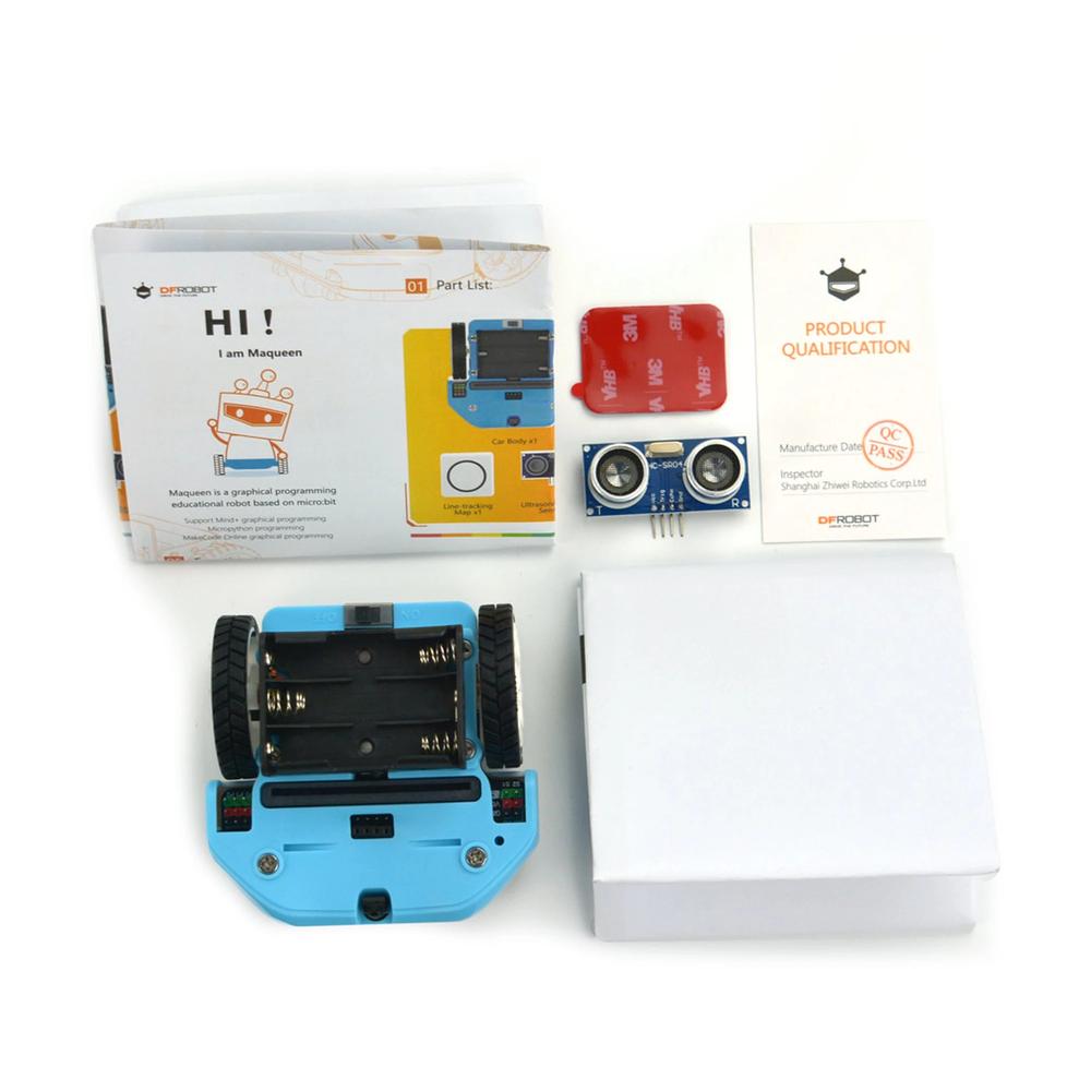DFRobot Micro: Maqueen Lite con carcasa (azul) - Plataforma de ...
