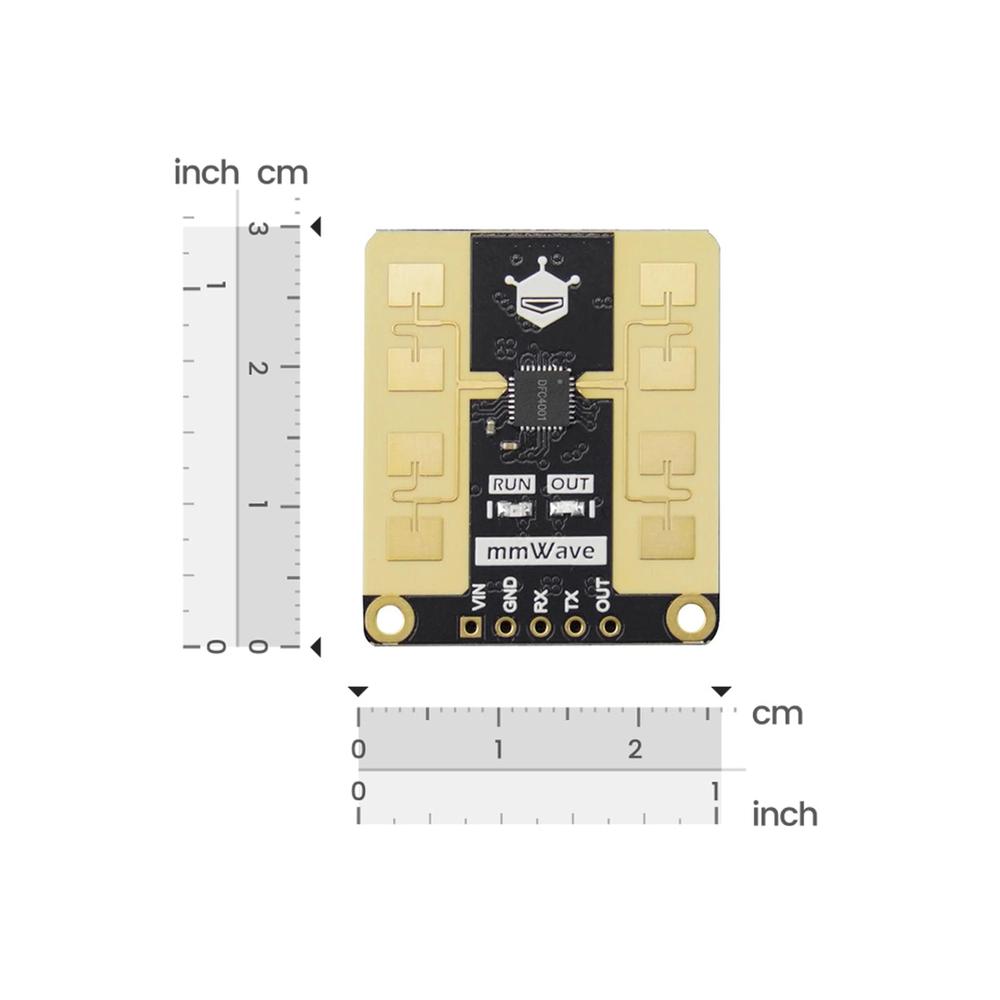 MmWave - C4001 24GHz Human Presence Detection Sensor (25 Meters, UART ...