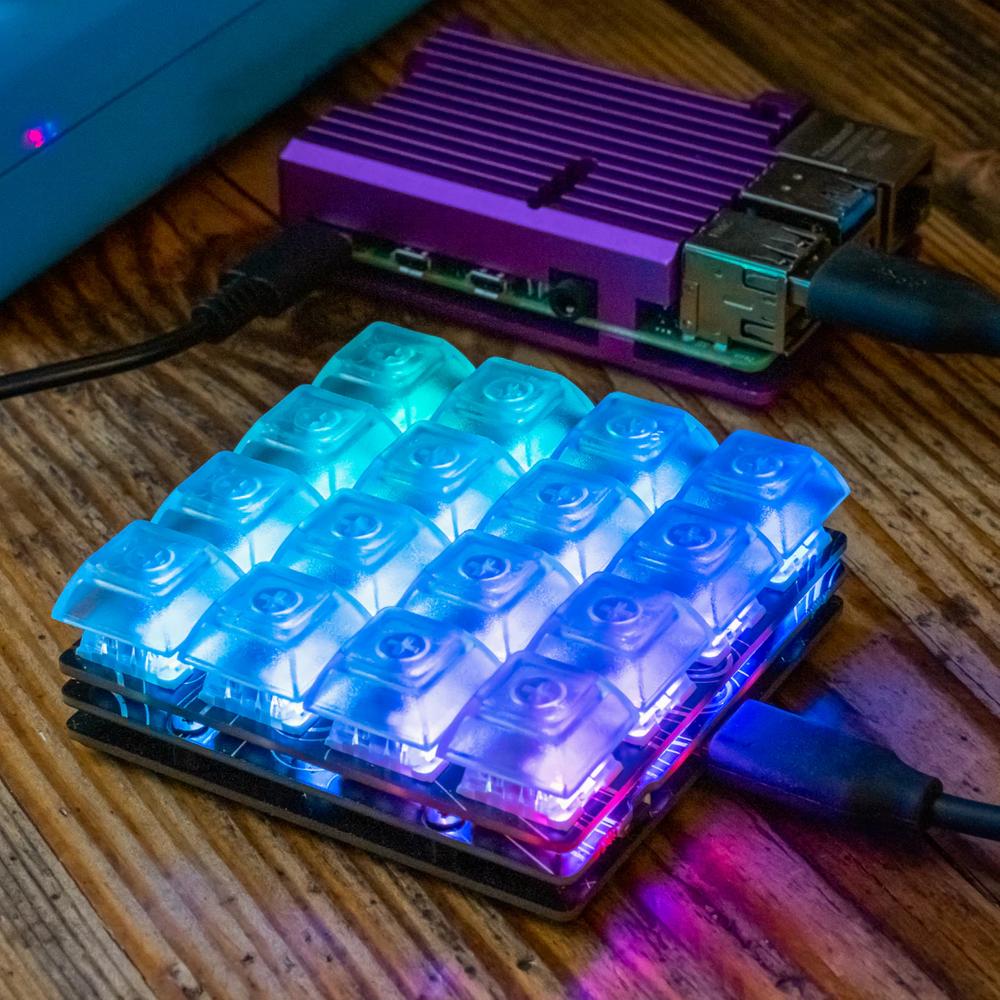 Keybow 2040 - Tactiele toetsen - PIM568 - Opencircuit