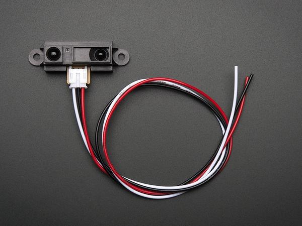 Adafruit IR distance sensor includes cable (10cm-80cm) - Opencircuit