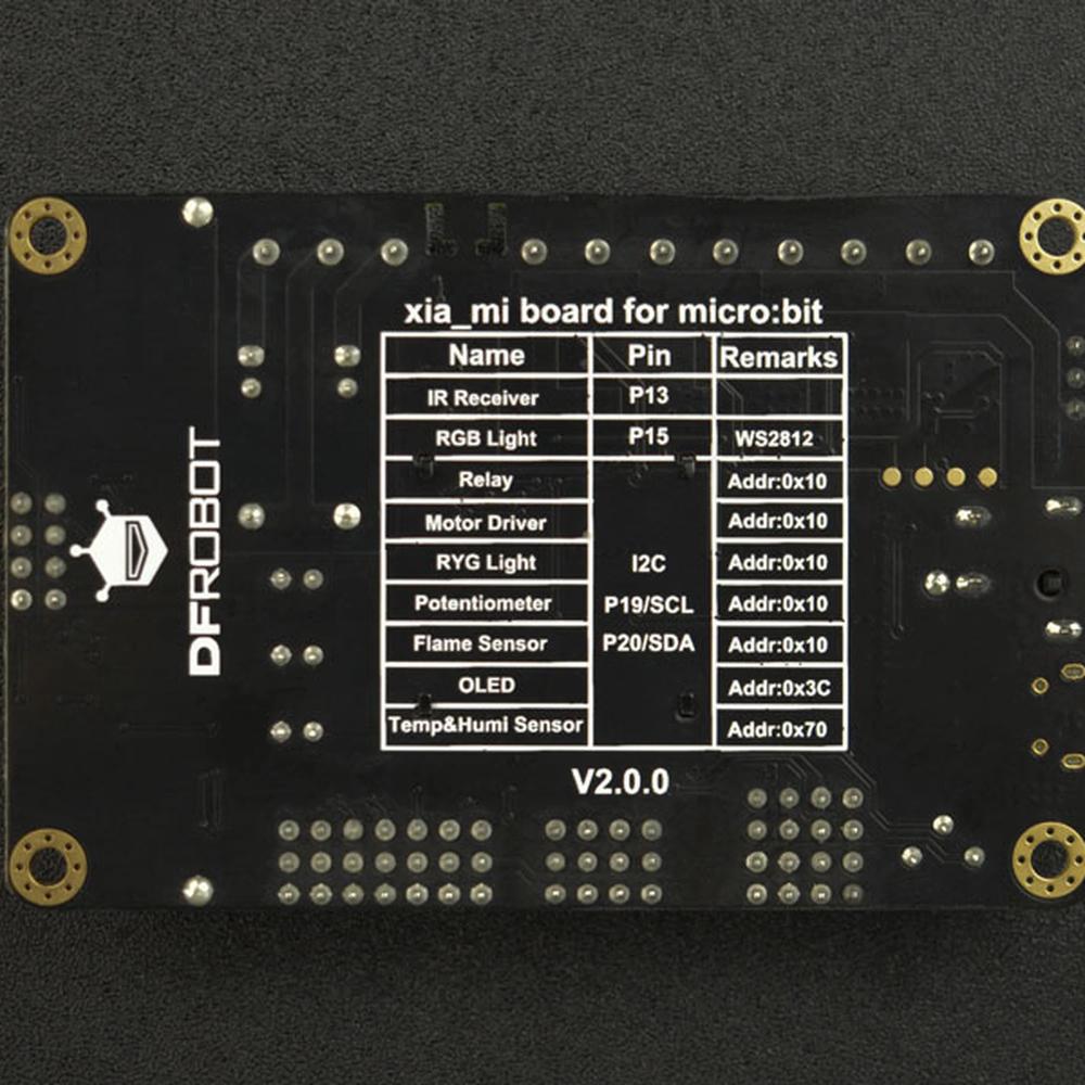DFRobot Xia mi Multifunctioneel board voor BBC Micro:bit V2 - Opencircuit